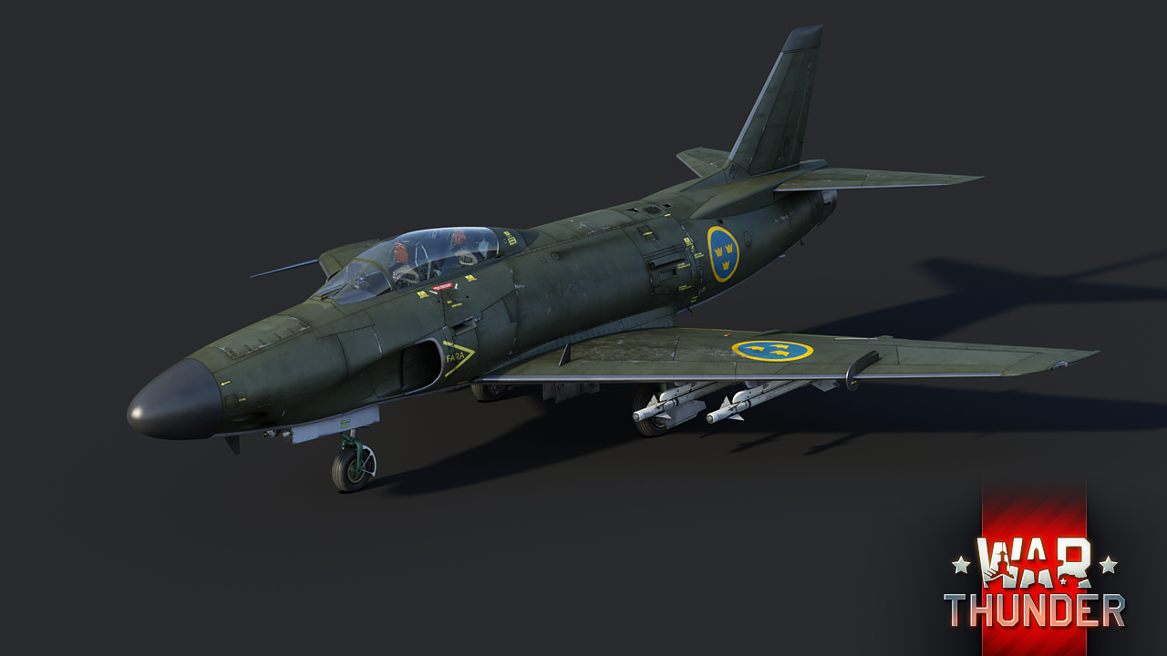 [В разработке] J32 Lansen: летящее копьё - Новости - War Thunder